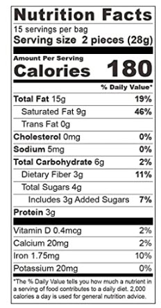 >> ChocXO KETO Dark Chocolate Snaps – SeniorsAlive.net